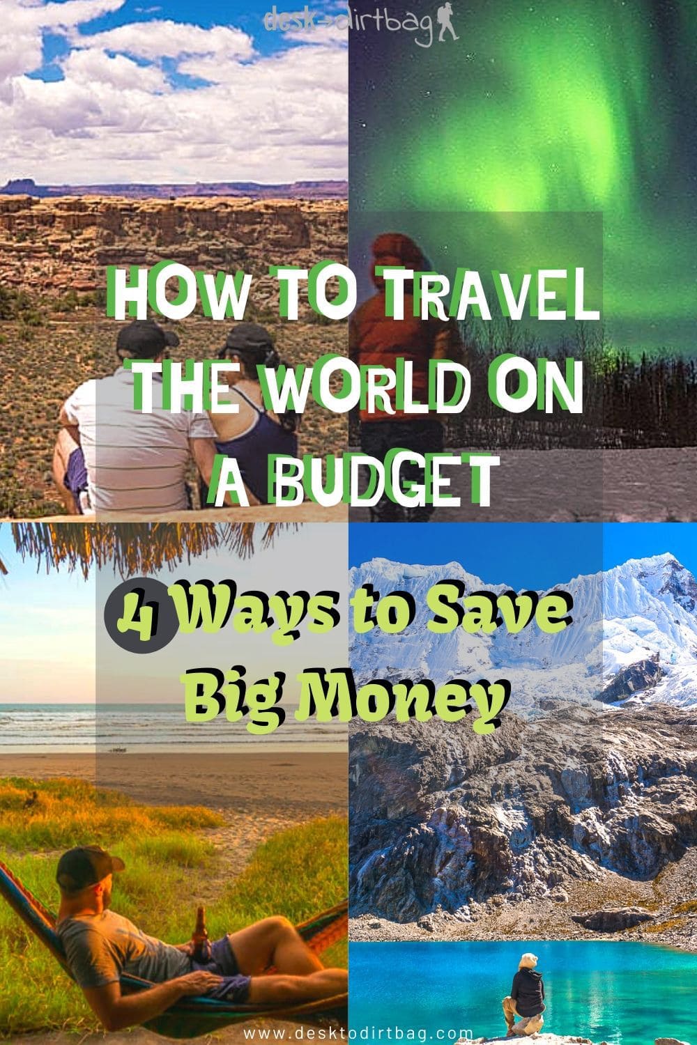How to Travel the World on a Budget - 4 Ways to Save Big Money